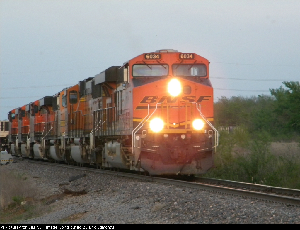 BNSF 6034 And friends